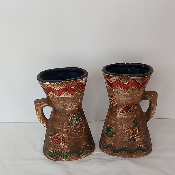Accents | Vintage Southwestern Clay Pottery Ceramic Handled Native ...